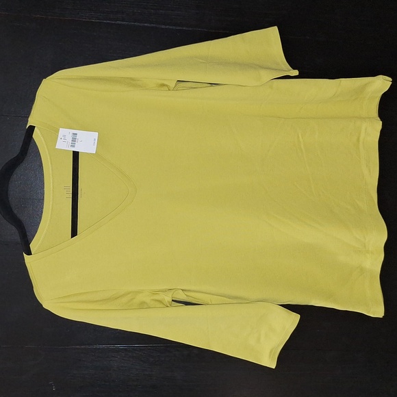 J. Jill | Tops | Jjill Pima Cotton Vneck Ballet Sleeve Tee New With ...
